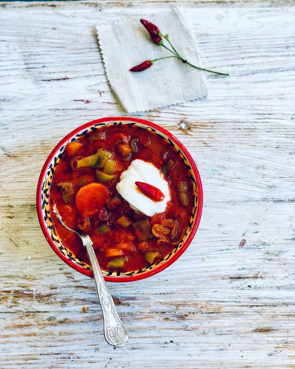 Recipe for veggie goulash - MsMarmiteLover