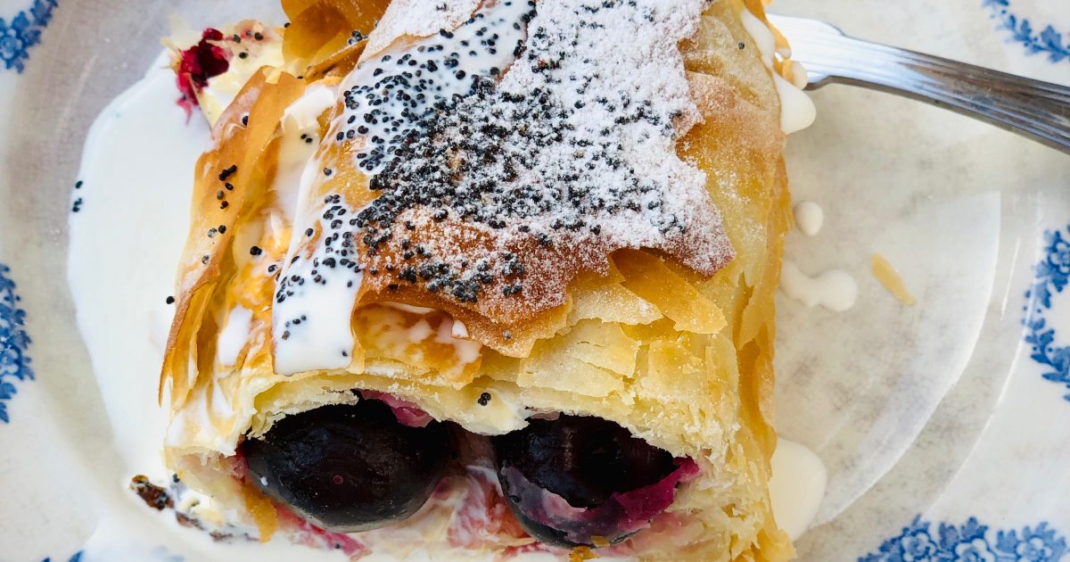 Sour Cherry Strudel recipe