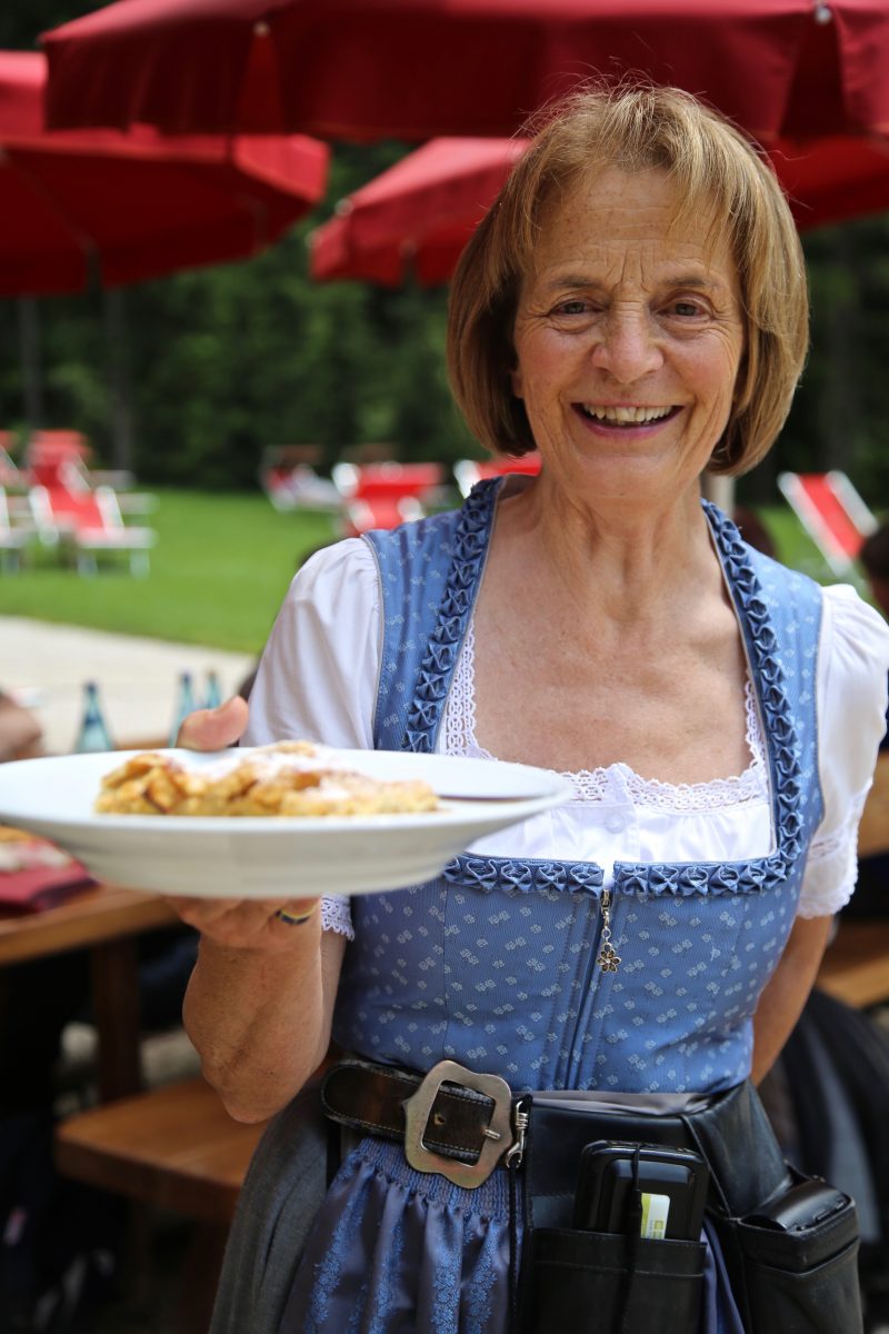 Summer in the Alps, Val Gardena plus recipe for apple fritters ...