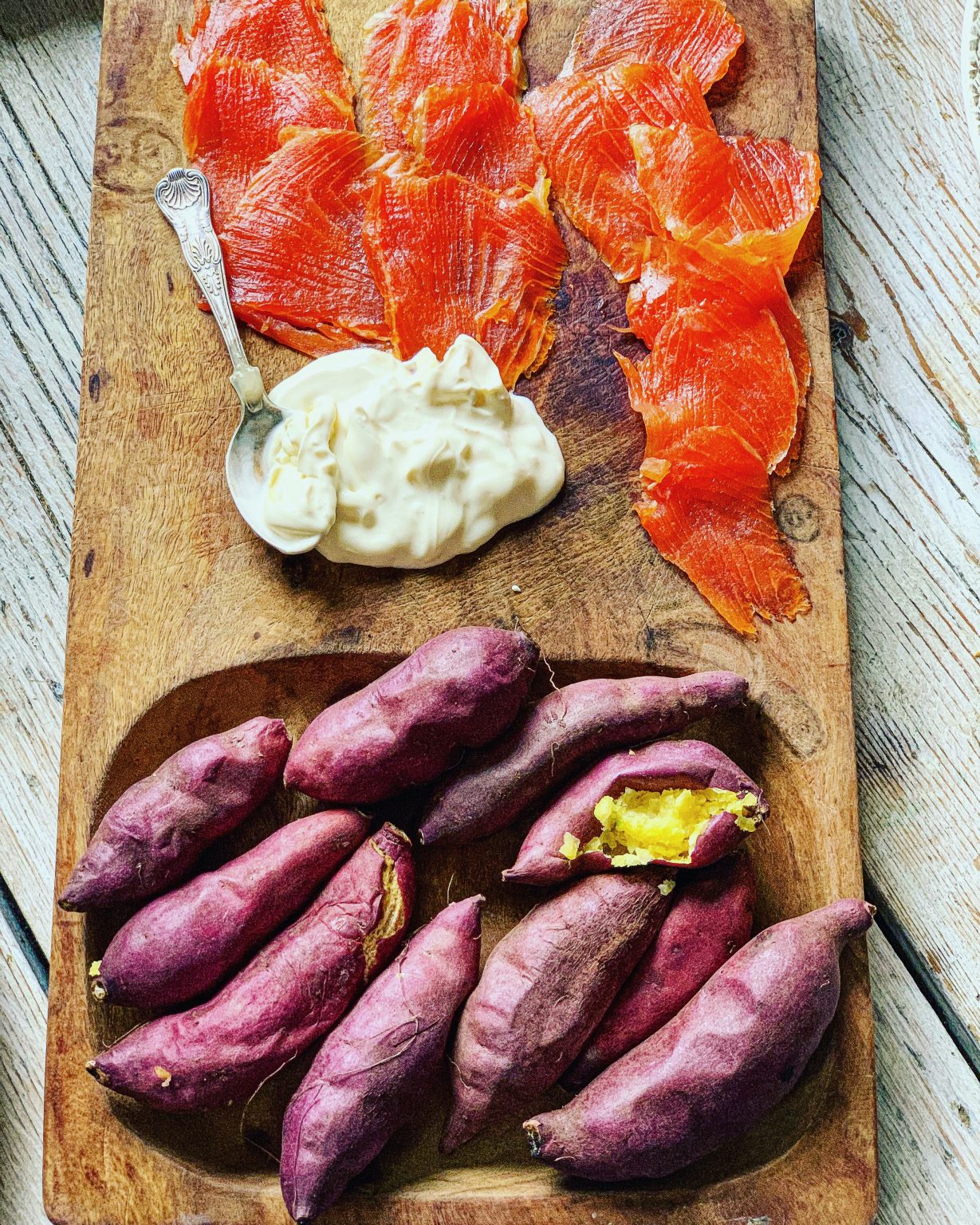 Japanese sweet potatoes - MsMarmiteLover