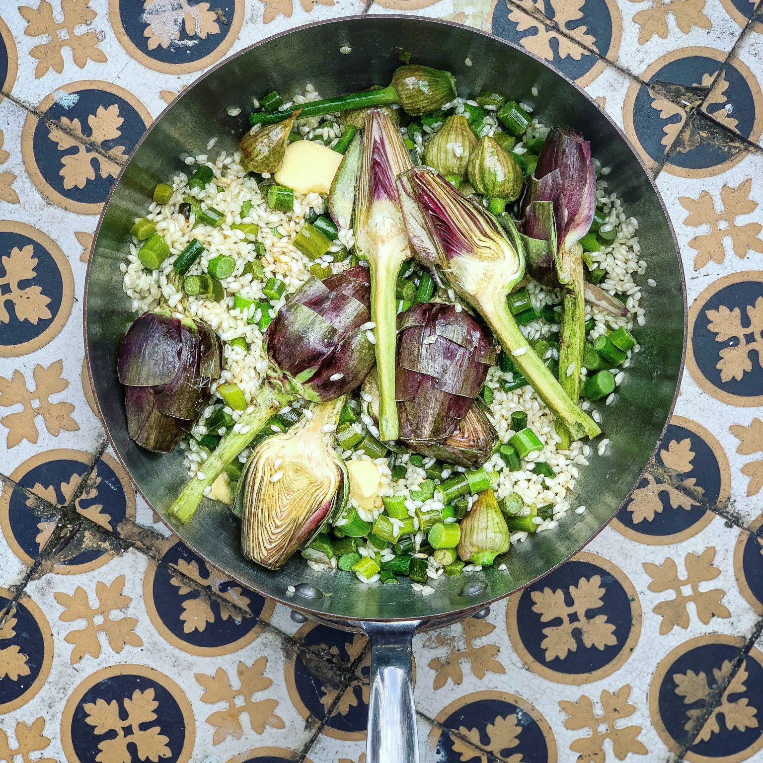 A rainbow of risottos - MsMarmiteLover