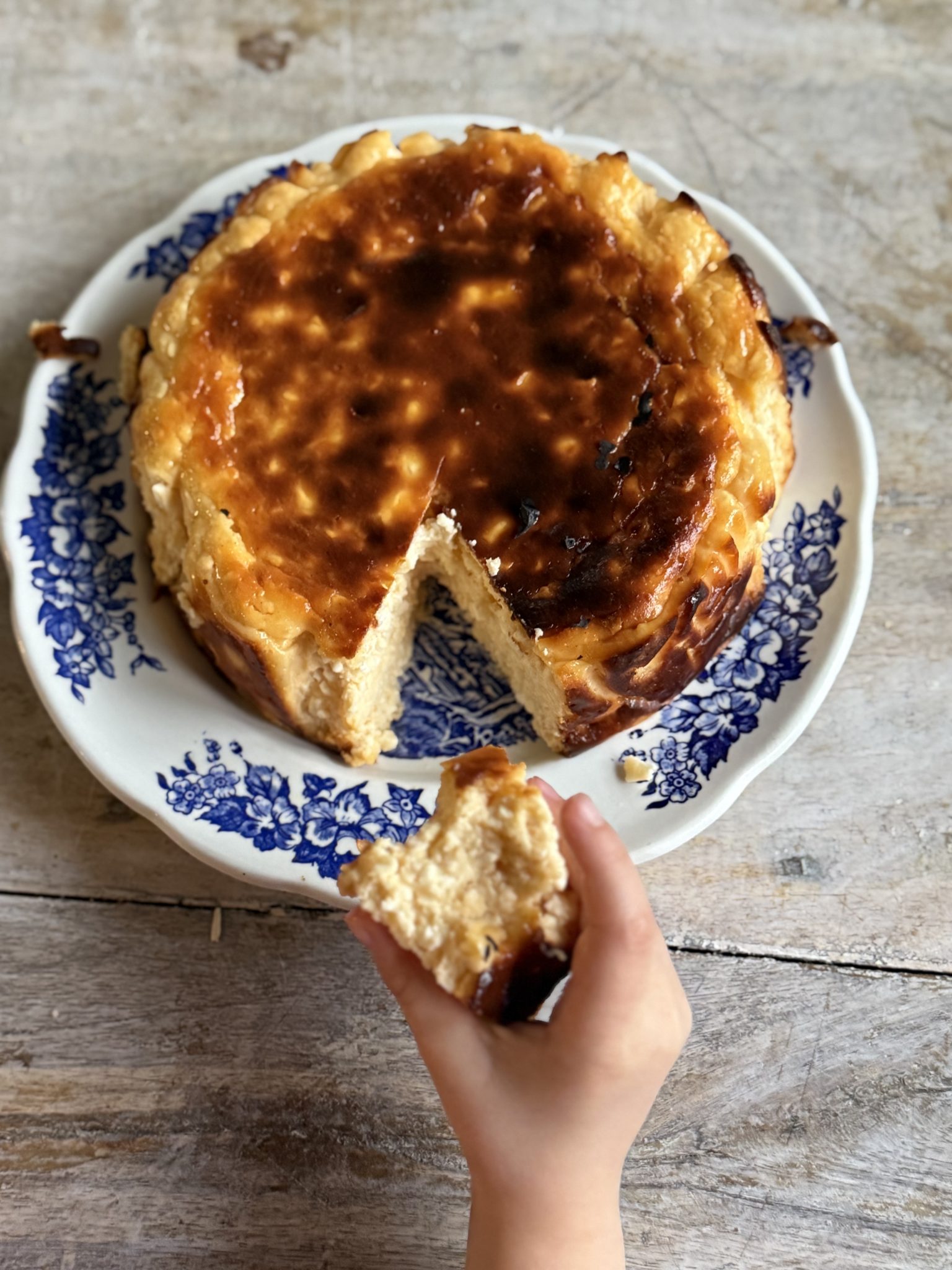 High protein cottage cheese cake recipe - MsMarmiteLover